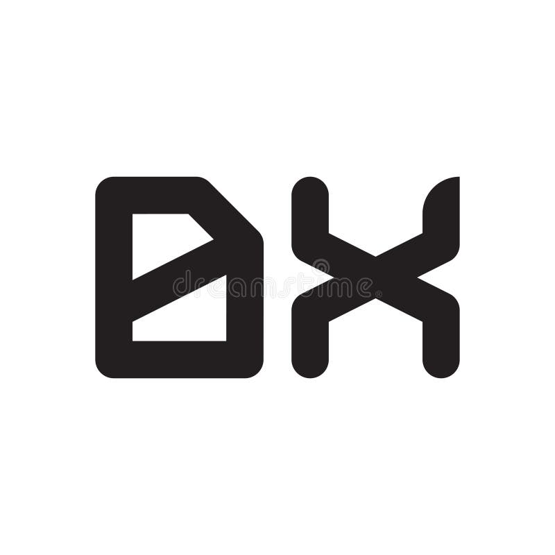 Dx Initial Letter Vector Logo Icon Stock Vector - Illustration of ...