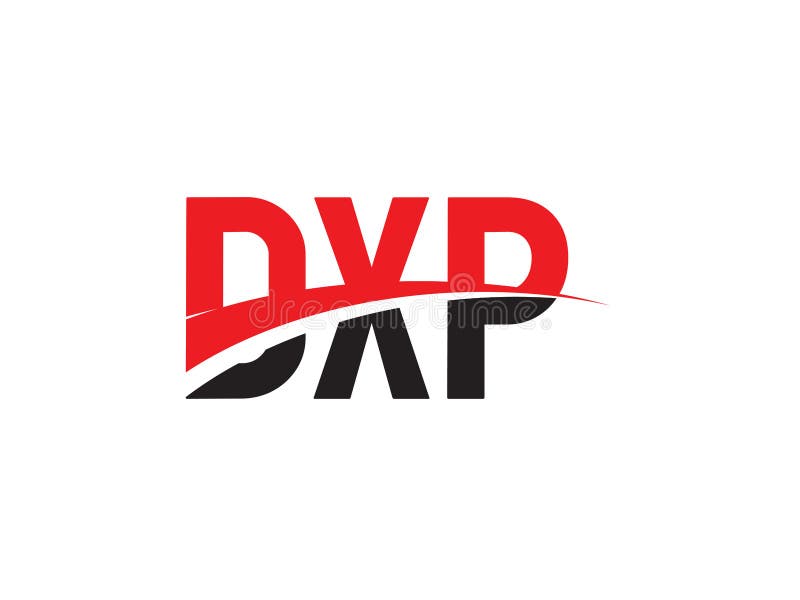 DXP Letter Initial Logo Design Vector Illustration Stock Vector ...