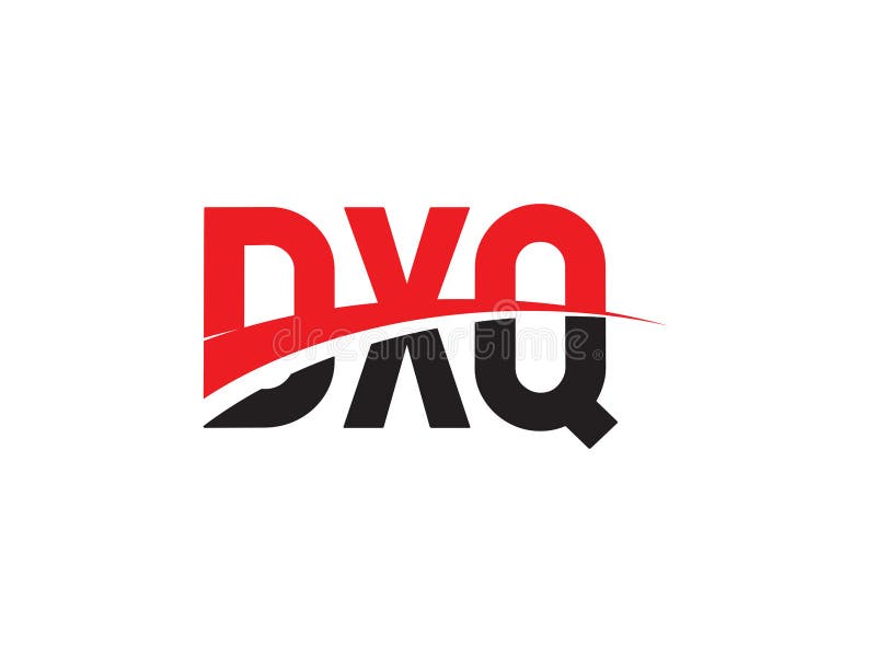 DXQ Letter Initial Logo Design Vector Illustration Stock Vector ...