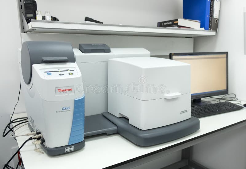 DXR 2 Raman Microscope for Advanced Materials Research Editorial Stock ...