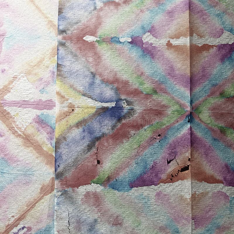 Dye Effect Patchwork. Ethnic Pattern. Design. Graphic Background ...