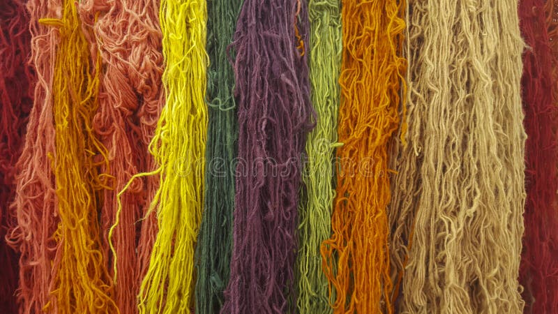 Dyed wool stock image. Image of handicraft, weave, knit - 60916445