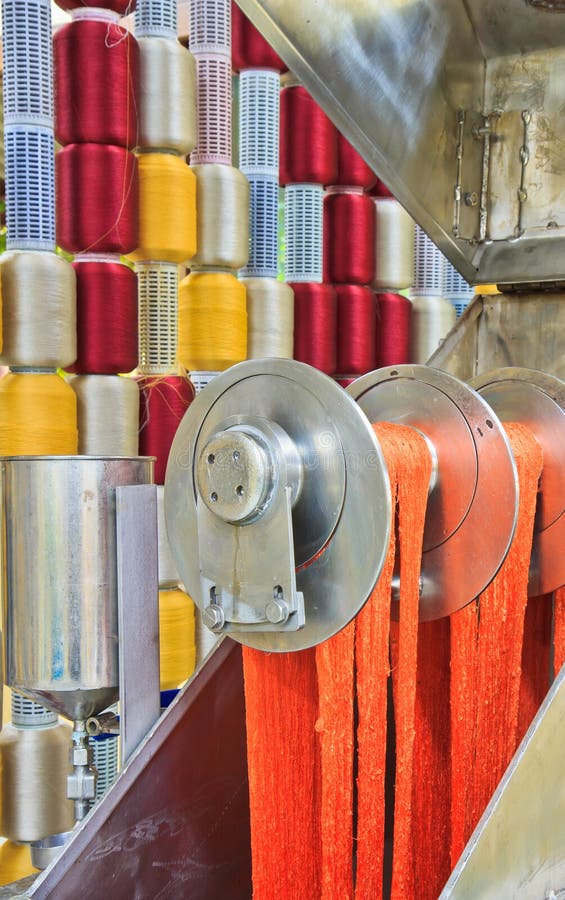 Dyeing machine stock photo. Image of works, cotton, plant - 35434618