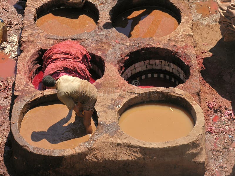 Dyeing to Work editorial photography. Image of souk, colors - 1576592