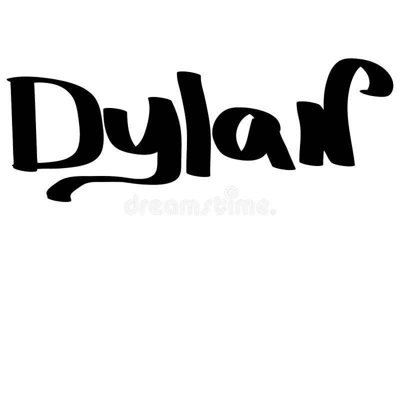 Dylan Male Name Street Art Design. Graffiti Tag Dylan. Vector Art ...