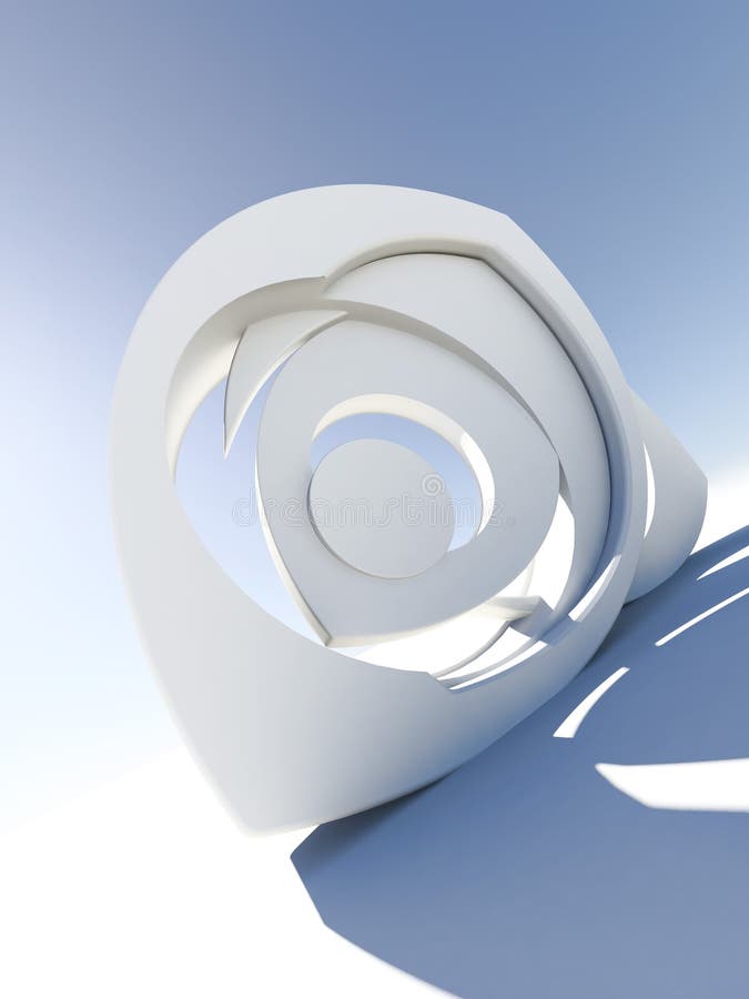 Dynamic White Sport Car Side View Stock Illustration - Illustration of ...