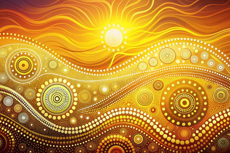 Aboriginalinspired Stock Illustrations – 13 Aboriginalinspired Stock ...