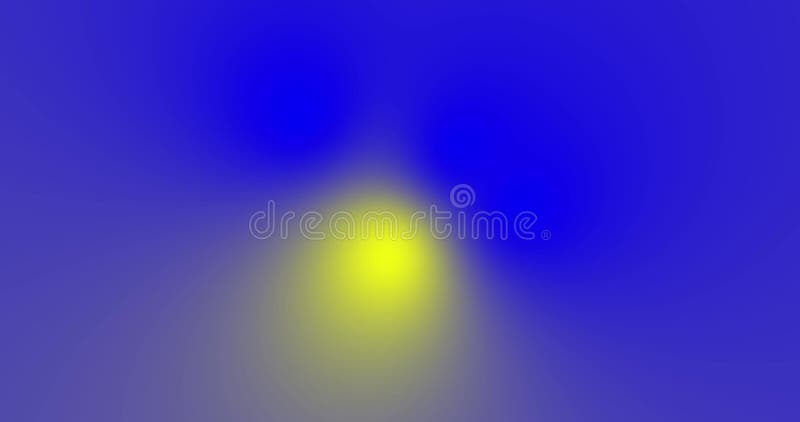 Blue and Yellow Abstract Flowing Background Animation Stock Footage ...