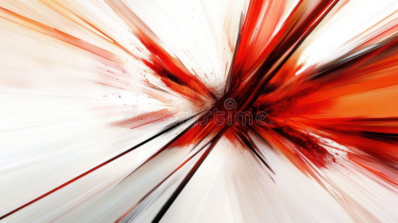 Abstract Red White Radiating Lines Design Stock Photos - Free & Royalty ...