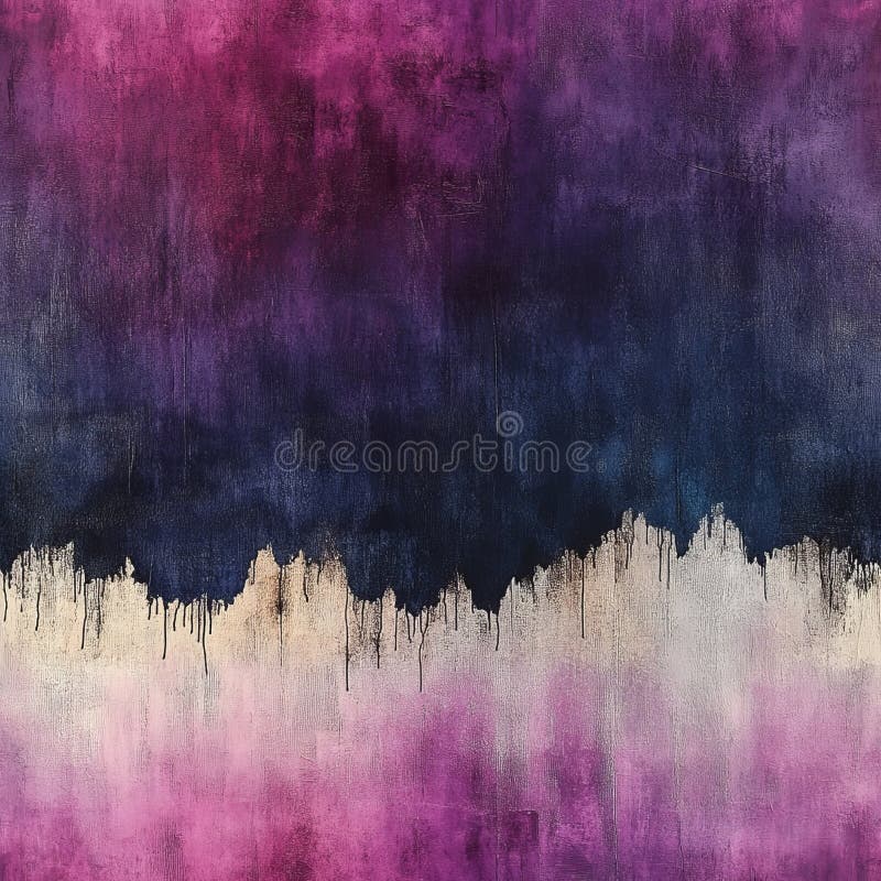Abstract Gradient Art with Pink and Blue Dripping Paint Stock Image ...