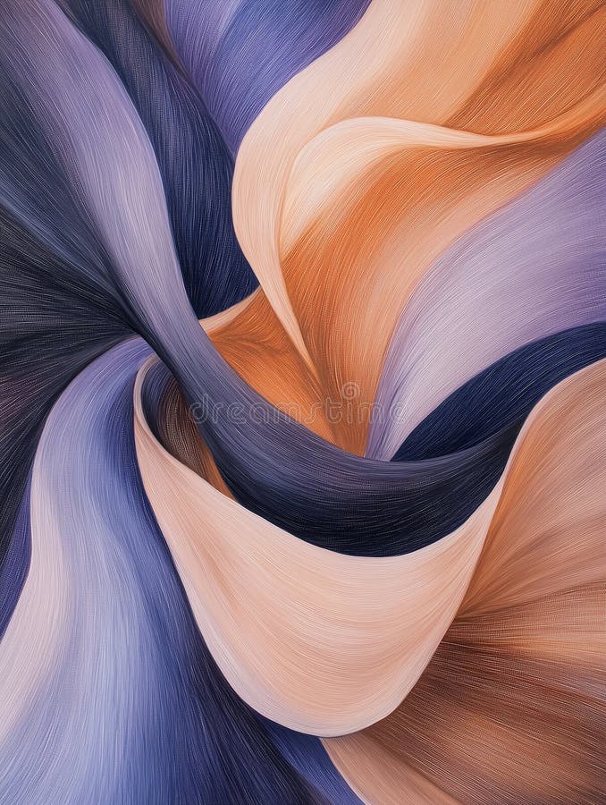 A Dynamic Abstract Artwork Featuring a Whirlwind of Colors and Textures ...