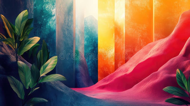 Dynamic Abstract Background: Colorful Gradient Design for Creative ...
