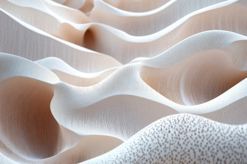 Dynamic Abstract Background with Curving Layers and Pastel Colors ...