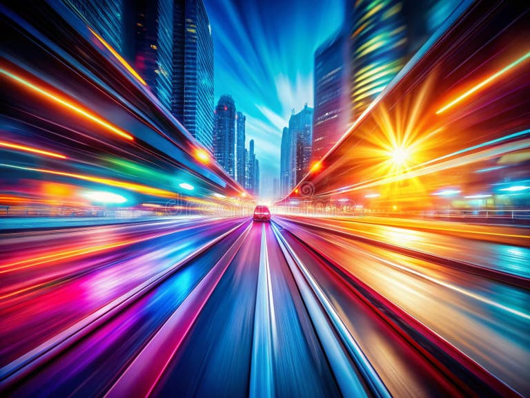 Dynamic Abstract Background Experience the Whirlwind of Motion and ...