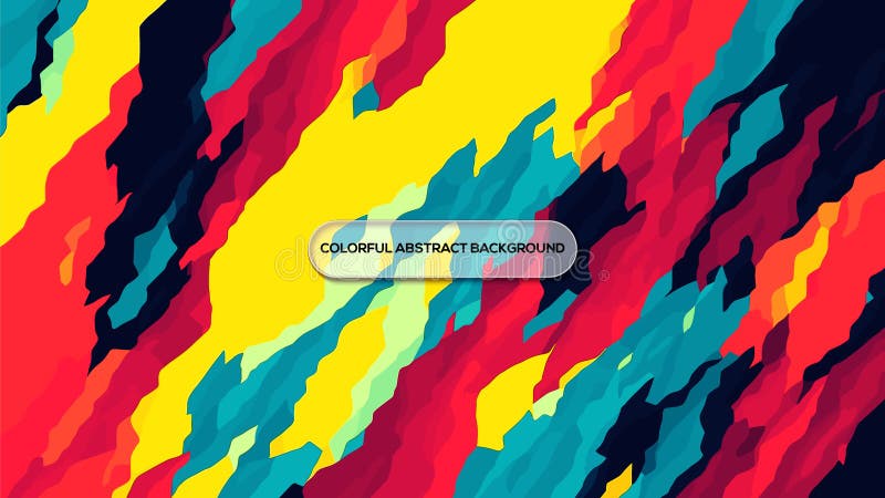 Vibrant Features a Captivating Blend of Bold, Colorful Abstract ...