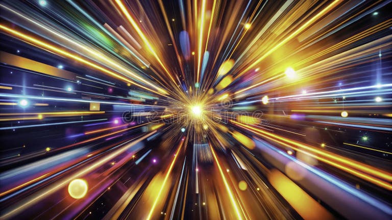 Dynamic Abstract Background Featuring Geometric Lines and Shapes ...