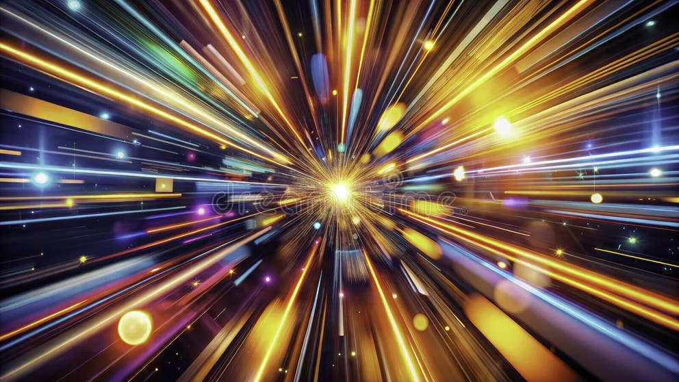 Dynamic Abstract Background Featuring Geometric Lines and Shapes ...