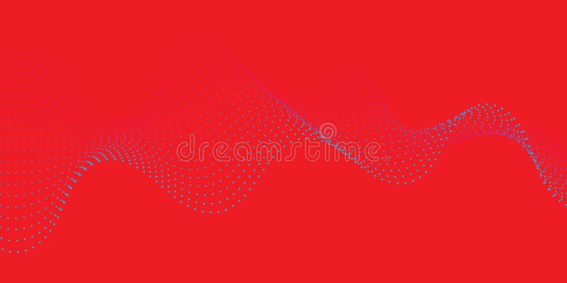 A Dynamic Abstract Background Featuring a Light Blue Dotted Wave ...