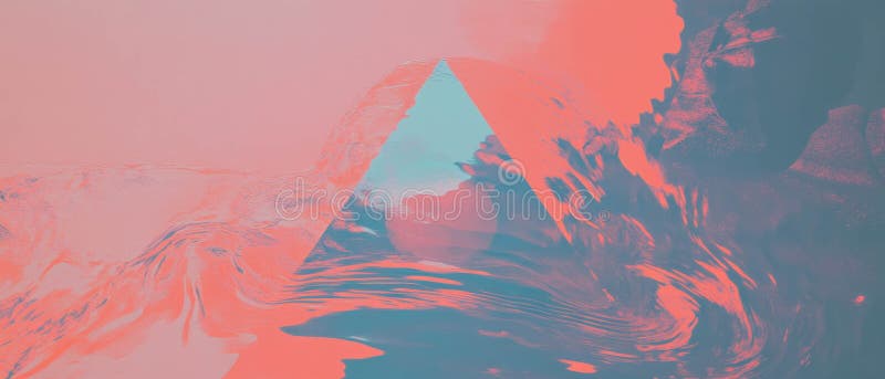 Dynamic Abstract Background Featuring Triangular Music Wave Forms and ...