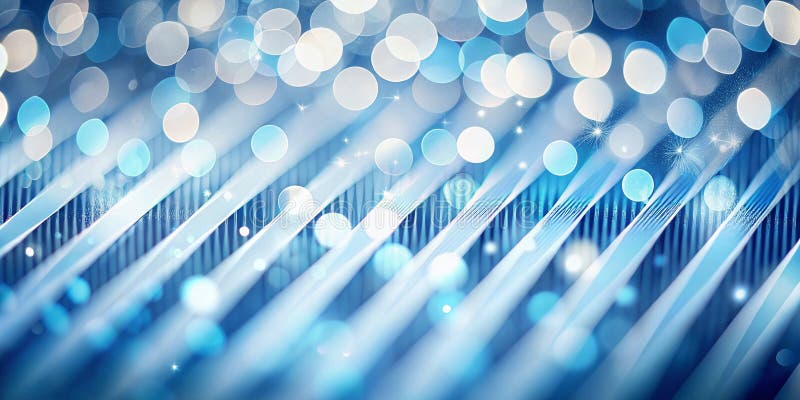 Dynamic Abstract Background a Futuristic White and Blue Striped Design ...