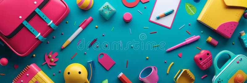 Dynamic Abstract Background with a Gradient of Shiny School Colors and ...