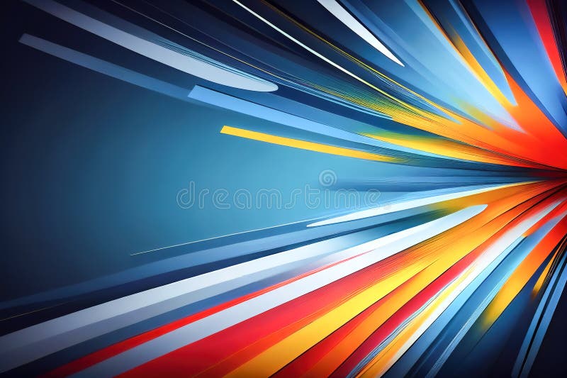 Dynamic Abstract Background. Motion Animation Stock Illustration ...