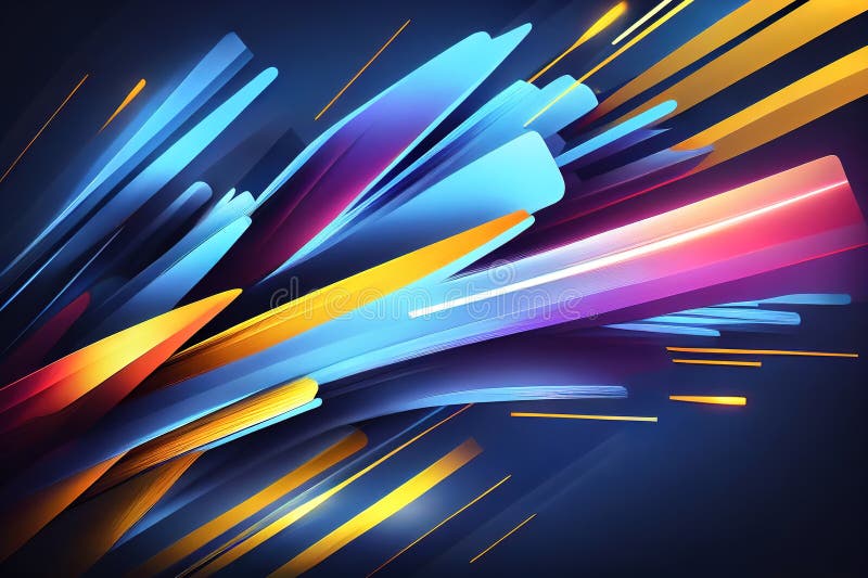 Dynamic Abstract Background. Motion Animation Stock Photo - Image of ...