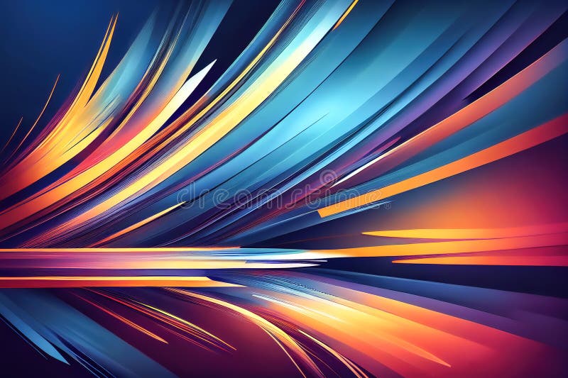 Dynamic Abstract Background. Motion Animation Stock Photo - Image of ...