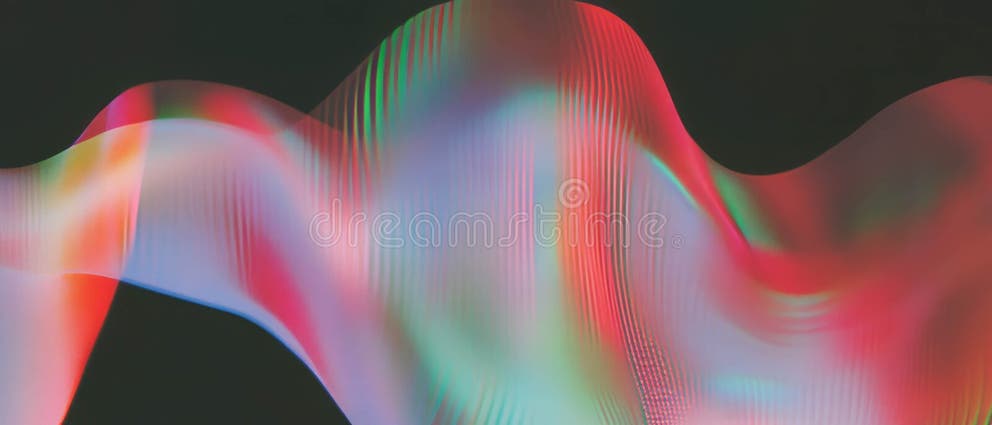 Dynamic Abstract Background Showcasing Changing Colors in 3D Data Visualizations Stock ...