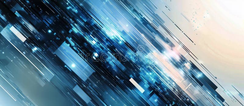 Dynamic Abstract Background Showcasing Lines and Shapes Merging in a ...