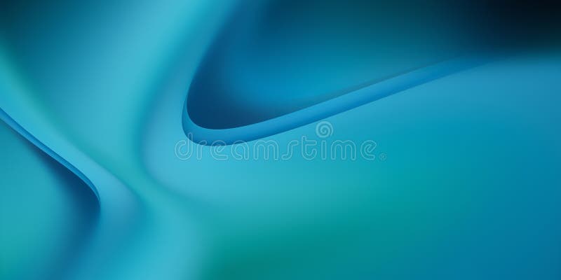 Dynamic Abstract Background Showcasing Smooth Teal Curves and Gradients ...