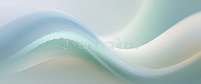 Dynamic Abstract Background in Smooth Flowing Colors. Stock Photo ...