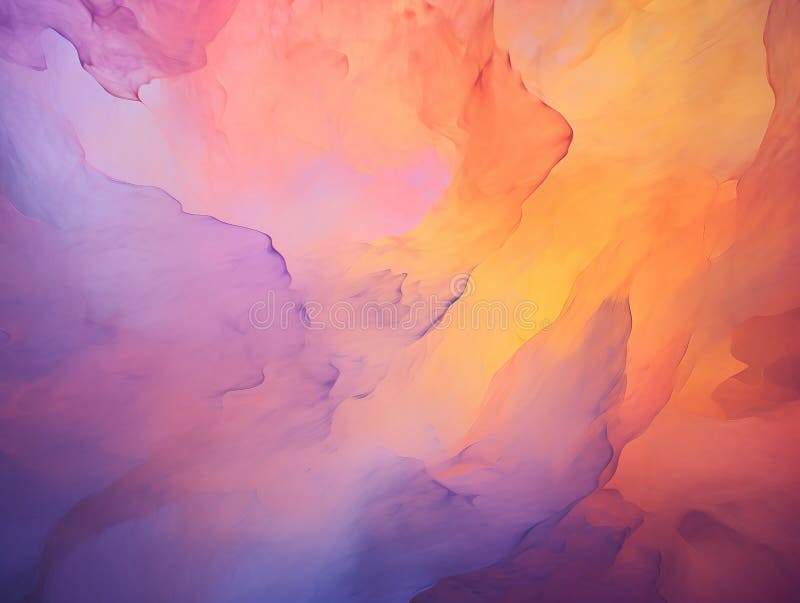 Dynamic Abstract Background with Soft Gradients of Red, Orange, and ...