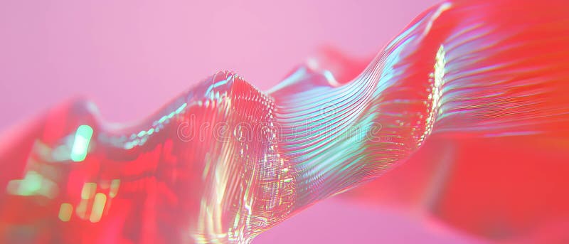 Dynamic Abstract Background Visualizing Data in Response To Sound and Music Stock Illustration ...