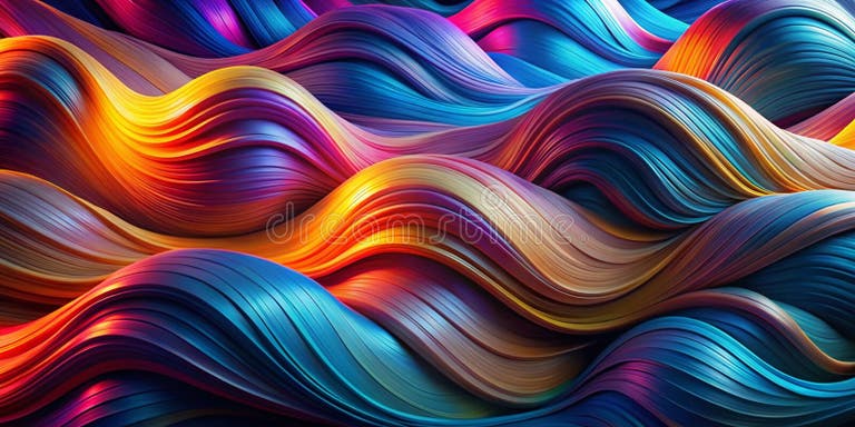 Dynamic Abstract Blue and Black Wavy Background Loop Animation a Modern ...