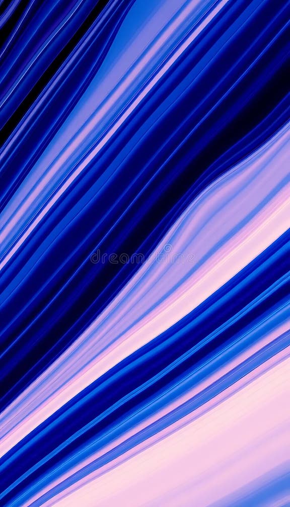 Dynamic Abstract Blue and Pink Waves with Smooth Gradient Light Effects ...