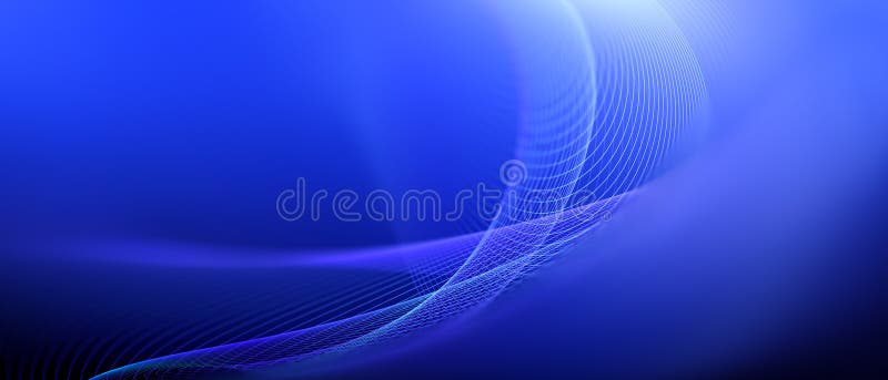 Dynamic Abstract Business Background with Flowing Blue Patterns and ...