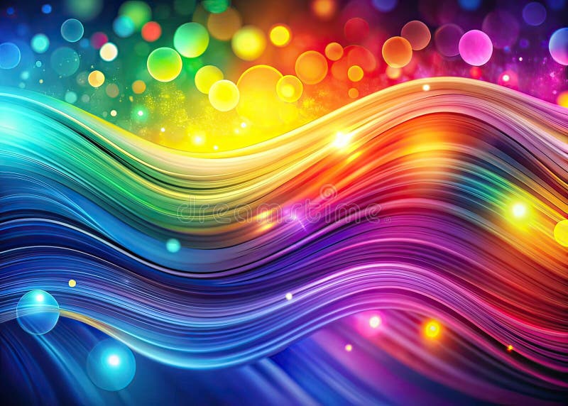 Dynamic Abstract Colorful Gradient Waves Background a Vibrant ...
