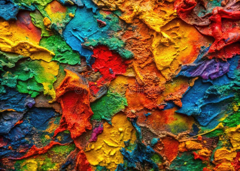 Dynamic Abstract Colorful Gritty Texture Background with Intense Hues ...