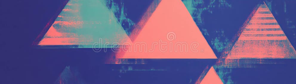 Dynamic Abstract Composition of Overlapping Triangles with Halftone ...