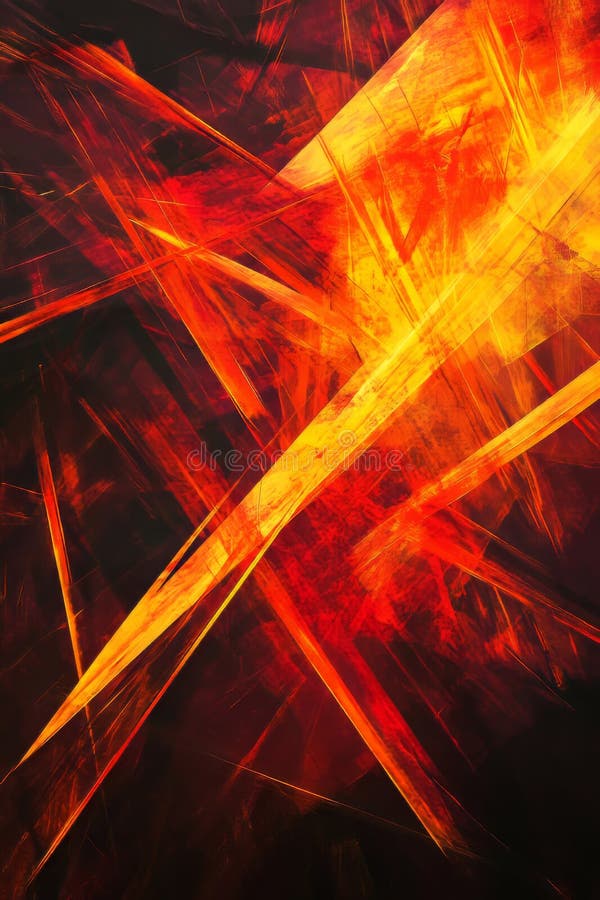 A Dynamic Abstract Design Featuring Sharp, Angular Lines in Vibrant ...