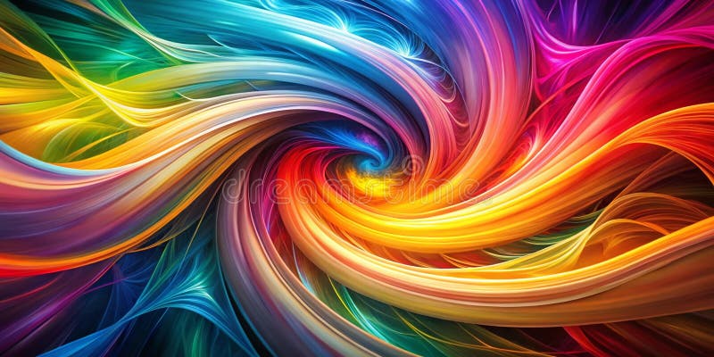 Dynamic Abstract Design Vibrant Swirling Colors for Captivating Visuals ...