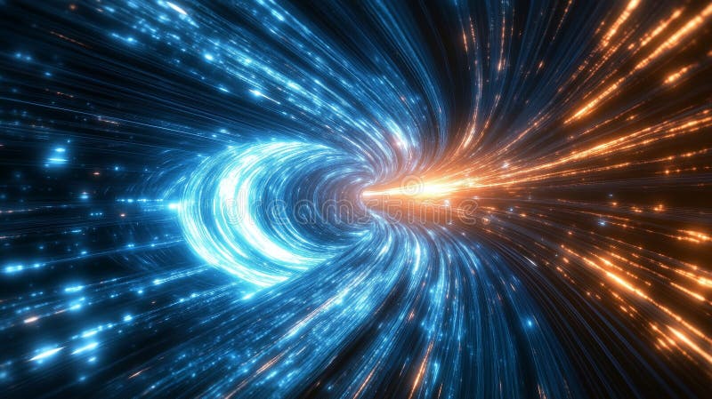 Dynamic Abstract Exploration of Cosmic Energy and Light Flow Stock ...