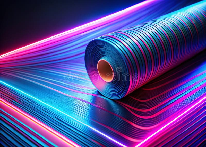 Dynamic Abstract Gaming Wallpaper Immersive Futuristic Glowing Lines ...