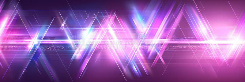 Dynamic Abstract Geometric Layers Create a Vibrant Overlay in a Modern ...