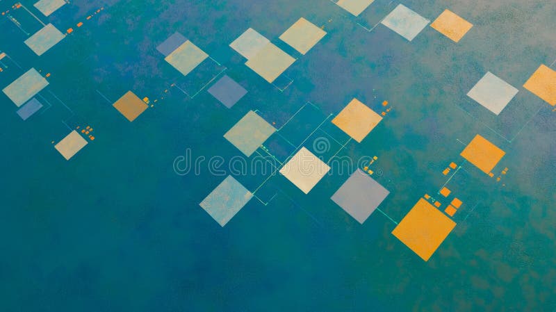 Dynamic Abstract Graphic Design with Geometric Patterns and Vibrant ...