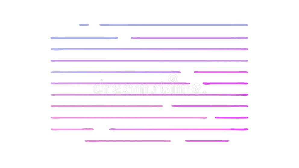 Dynamic Abstract Horizontal Lines Icon, Data Progress Flow, Vector Design Generative AI Stock ...