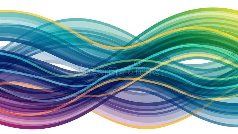 Overlapping Wavy Lines Stock Illustrations – 3,897 Overlapping Wavy ...