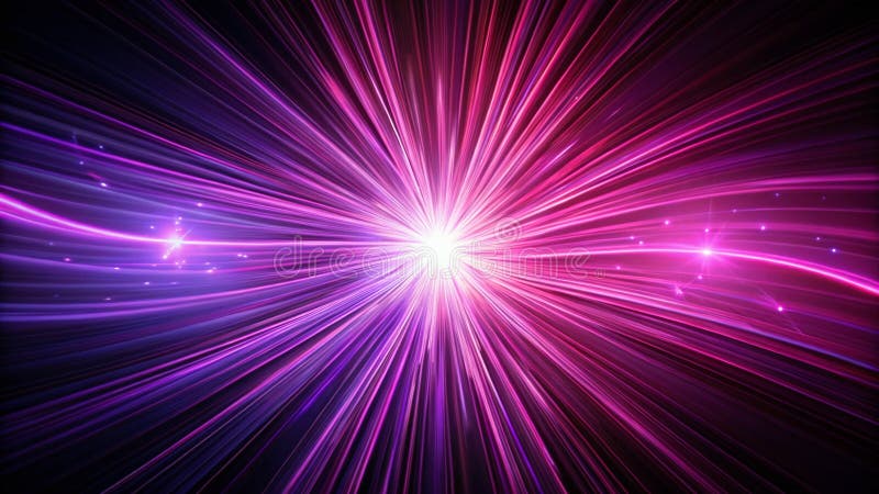Dynamic Abstract Light Rays Captivating Pink and Purple Swirls Dance on ...