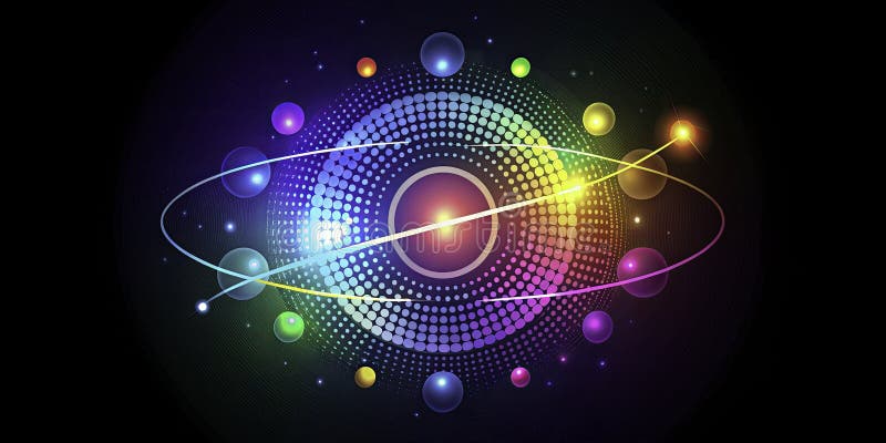 Dynamic Abstract Logo Design a Modern Vector Illustration Combining ...